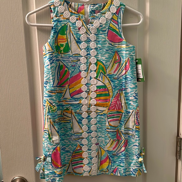 Lilly Pulitzer | Dresses | Nwt Lilly Pulitzer Little Lilly Lace Trimmed ...